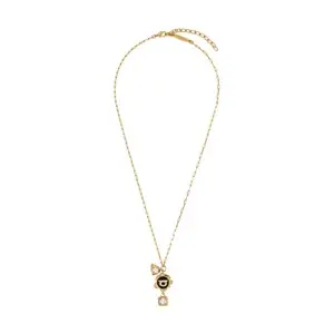 FERRAGAMO Gancini Charm Necklace - Gold