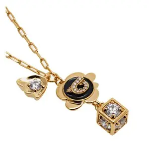 FERRAGAMO Gancini Charm Necklace