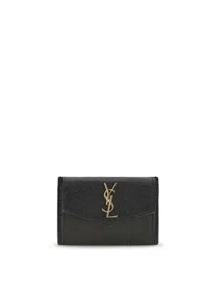Saint Laurent Micro-grain Leather Wallet