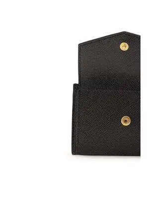 Saint Laurent Micro-grain Leather Wallet