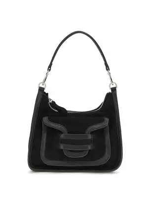 Pierre Hardy Alpha Day Miss Leather Shoulder Bag - Black