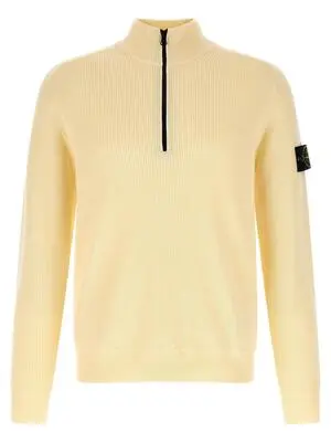 Stone Island Fine Knit Sweater - Cream