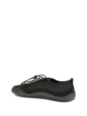 Prada Leather And Fabric Sneakers