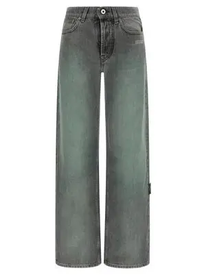Off-White Spray Susy Jeans - Gray