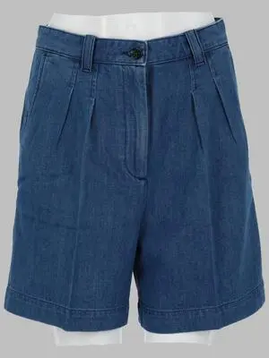 A.p.c. Nola Denim Shorts - Blue
