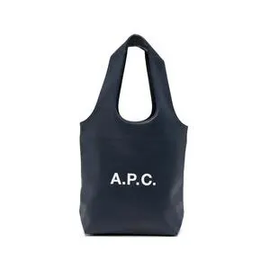 A.p.c. A.P.C. Blue Tote Bags Women Blue