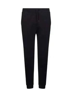 Brunello Cucinelli Black Double Fleece Jogger Trousers - Multicolor