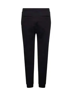 Brunello Cucinelli Black Double Fleece Jogger Trousers - Multicolor