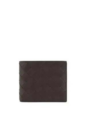 Bottega Veneta Intrecciato Wallet - Brown