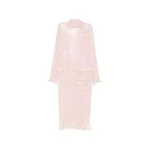 Alessandra Rich Sequin Dress - Pink