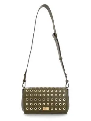 ANYA HINDMARCH Mortimer Leather Bag - Green