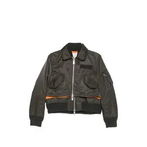Sacai Jackets Military Jackets - Green