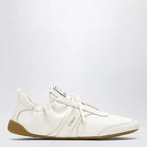 Chloé Leather Sneakers - White