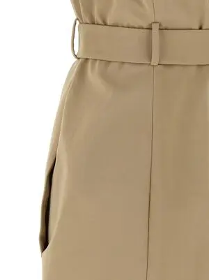 Balmain Anthem' Dress - Cream