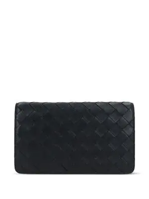 Bottega Veneta Pouch Intreccio - Black