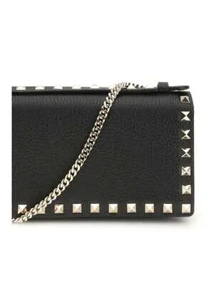 Valentino Garavani Rockstud Chain Wallet