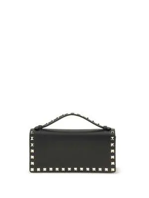 Valentino Garavani Rockstud Chain Wallet - Black