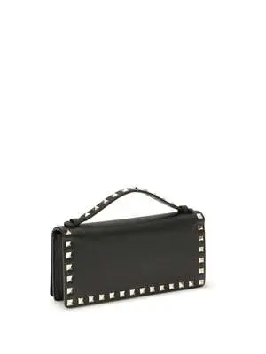 Valentino Garavani Rockstud Chain Wallet - Black