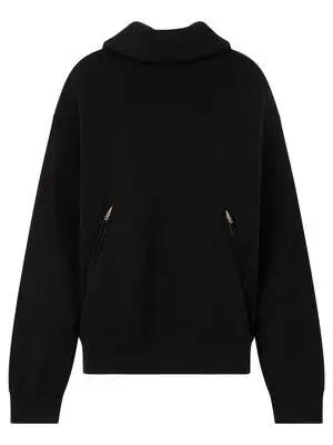Balenciaga Back To Front Sweater - Black