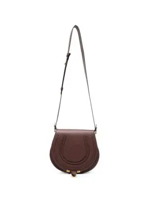 Chloé Marcie Leather Saddle Bag - Multicolor