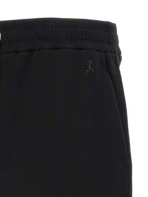 JIL SANDER Embroidered Logo Bermuda Shorts