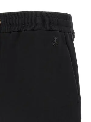 JIL SANDER Embroidered Logo Bermuda Shorts