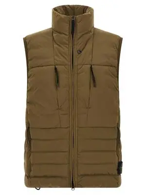 Stone Island G100007 Down Vest - Green