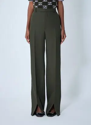 Gucci Tailored Wool Pants - Black