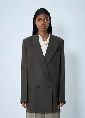 TOTEME Shield Blazer - Brown
