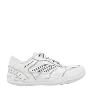 Balenciaga Hamptons Worn-out Sneakers - White