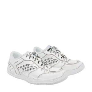 Balenciaga Hamptons Worn-out Sneakers - White