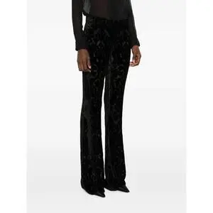 Gucci Velvet Flared Trousers