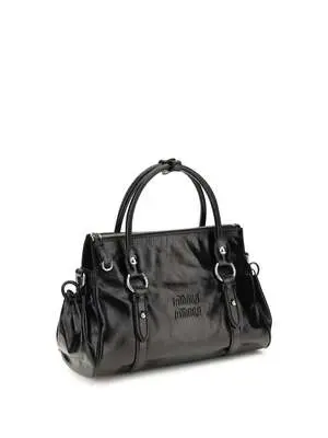 Miu Miu Leather Handbag - Black