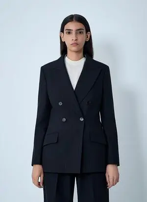 Gucci Double-breasted Blazer - Black