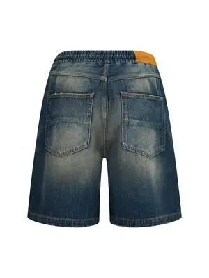 Amiri Drawstring Denim Shorts