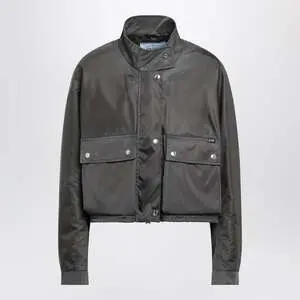 Prada Lead Re-nylon Washed Jacket
