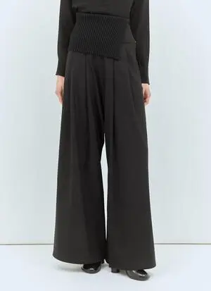 Max Mara Long Stretch Wool Pants