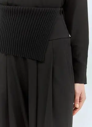 Max Mara Long Stretch Wool Pants