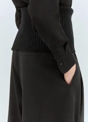 Max Mara Long Stretch Wool Pants