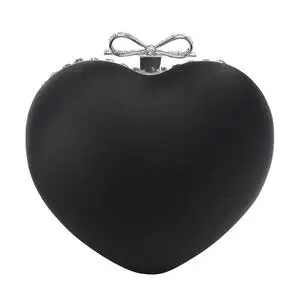SELF-PORTRAIT Crystal Heart Clutch