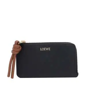 Loewe Knot Coin Cardholder - Black