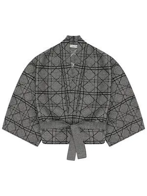 Dior Cannage Jacket - Gray