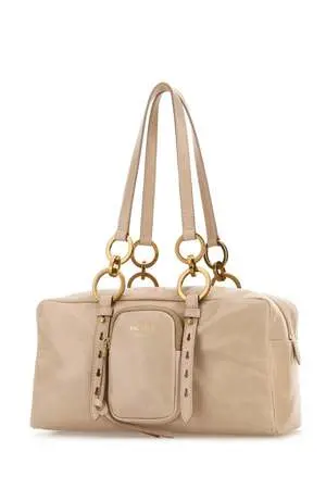 Prada Powder Leather Handbag