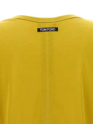 TOM FORD Silk Crew Neck T-shirt