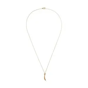 Bottega Veneta Sardine Pendant Necklace - Gold