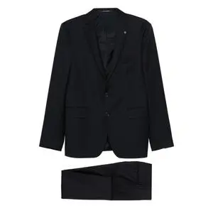 Tagliatore Suits Single Breasted Suits - Blue