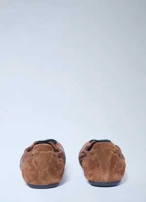 Prada Collapse Re-nylon And Suede Sneakers - Brown