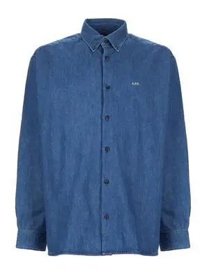 A.p.c. Camicia Mathias - Blue