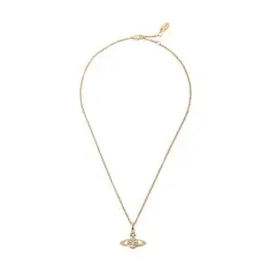VIVIENNE WESTWOOD Mini Bas Relief Pendant Necklace - Gold