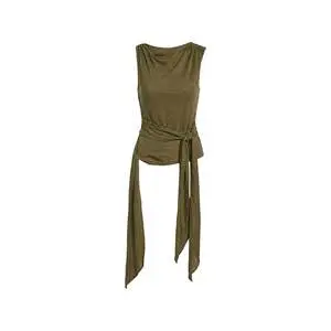GANNI Tops Vests & Tank Tops - Green